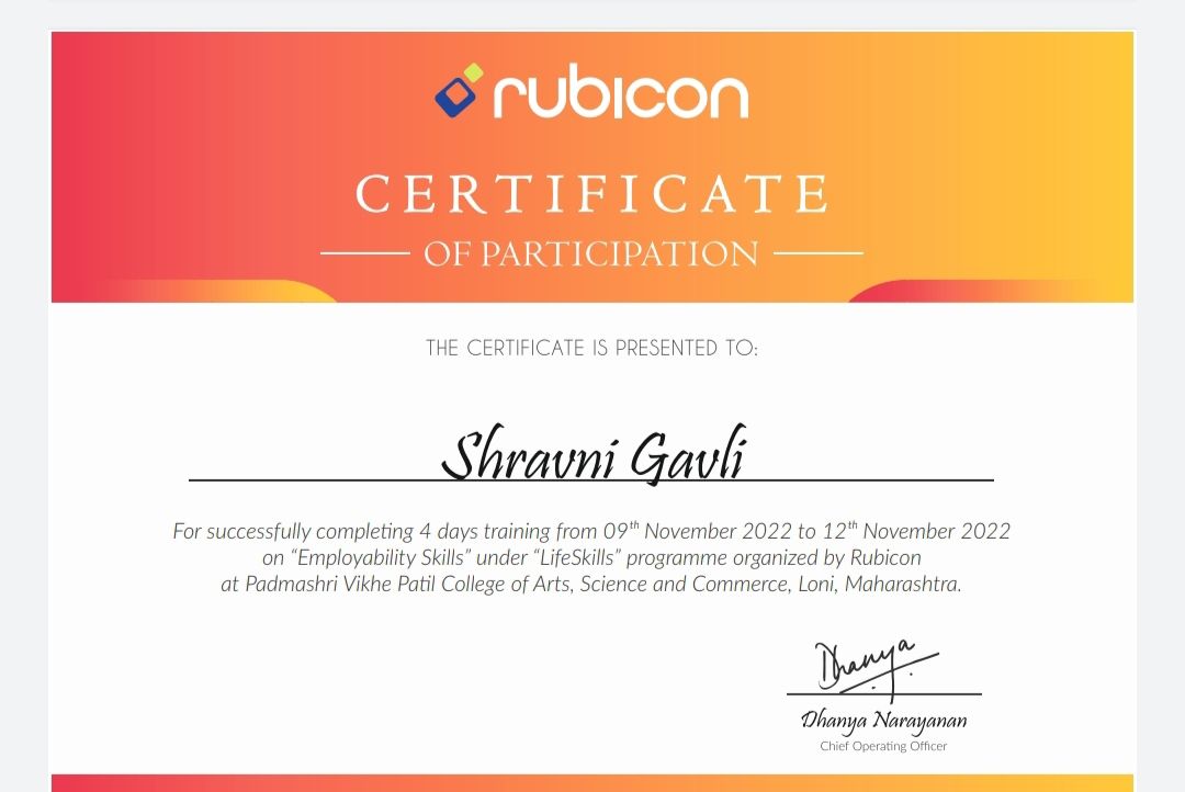 Shravni Gavli on LinkedIn: #rubicon #barkley Shravni Gavli on LinkedIn: #rubicon #barkley