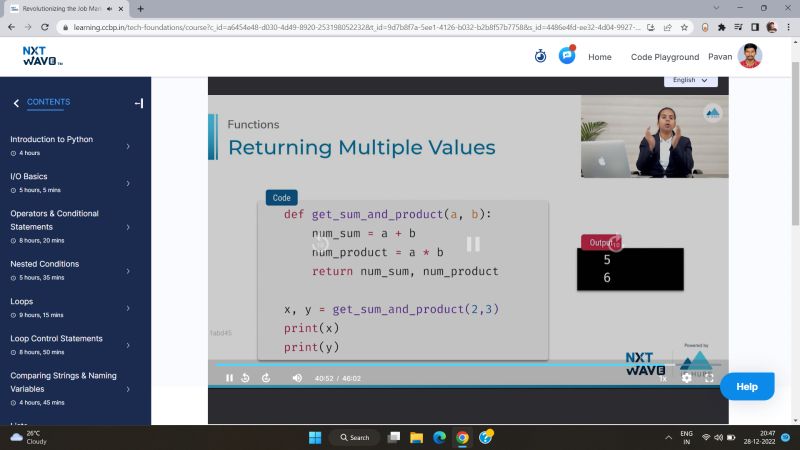 Pavan Marati on LinkedIn: #day54 #100daysofcodechallenge #ccbp #nxtwave ... Pavan Marati on LinkedIn: #day54 #100daysofcodechallenge #ccbp #nxtwave ...