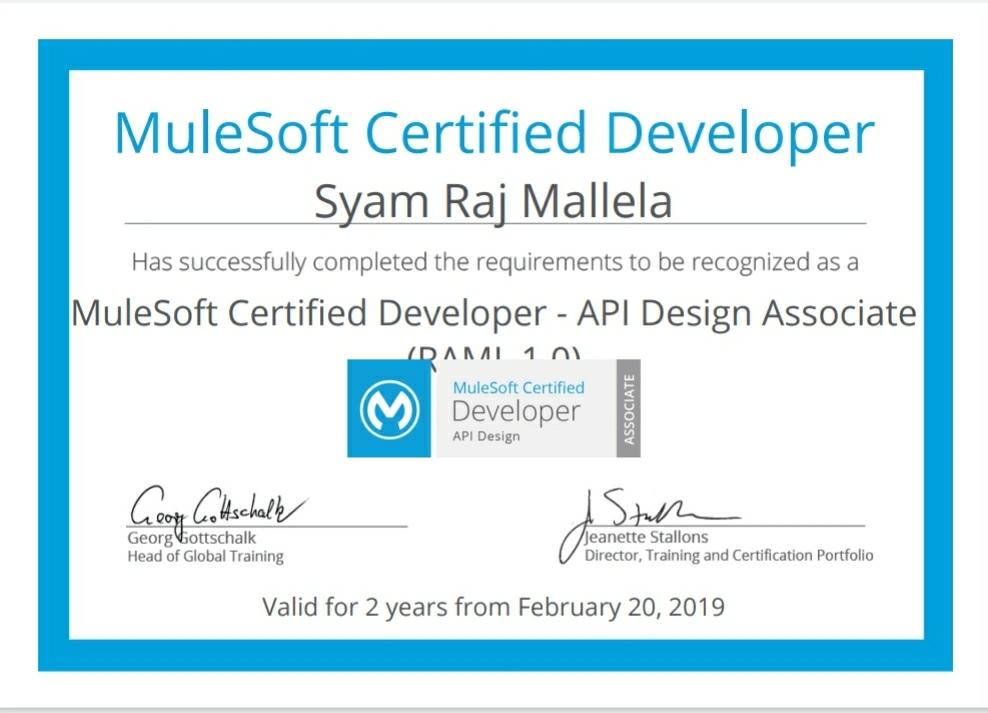Syam Raj Mallela on LinkedIn: My achievement Syam Raj Mallela on LinkedIn: My achievement