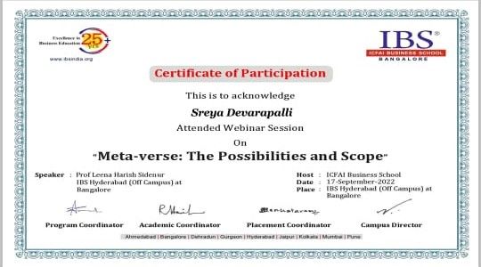Sreya Devarapalli posted on LinkedIn Sreya Devarapalli posted on LinkedIn