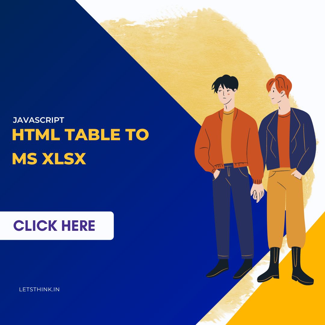 jouhar jazZ on LinkedIn: Export html table to excel xlsx using ... jouhar jazZ on LinkedIn: Export html table to excel xlsx using ...