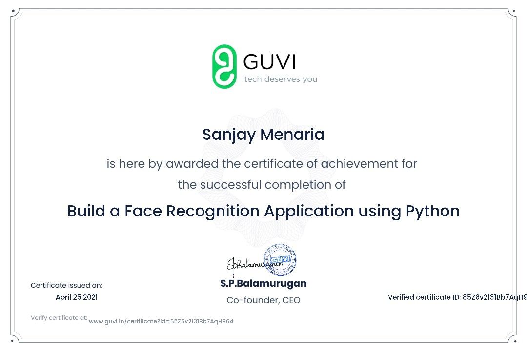 Sanjay Menaria on LinkedIn: #guvi Sanjay Menaria on LinkedIn: #guvi