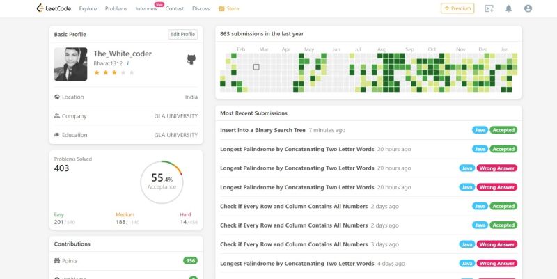 Bharat Kumar Sharma on LinkedIn: #leetcode #dsa | 13 comments Bharat Kumar Sharma on LinkedIn: #leetcode #dsa | 13 comments