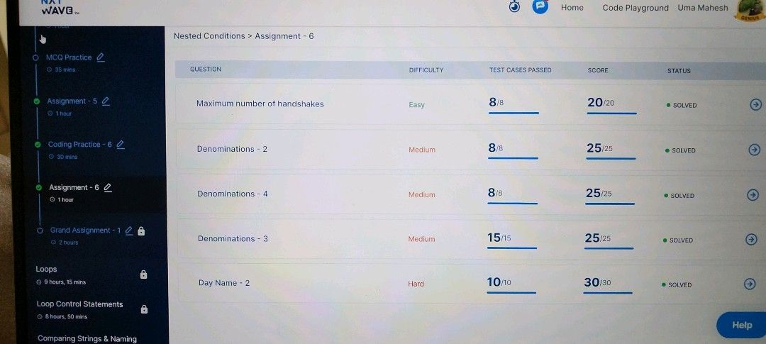 Uma Mahesh Malireddi on LinkedIn: #pythonprogramming #nxtwave #ccbp # ... Uma Mahesh Malireddi on LinkedIn: #pythonprogramming #nxtwave #ccbp # ...