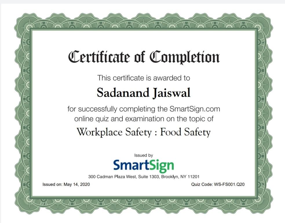 Sadanand Jaiswal on LinkedIn: Done🤘 Sadanand Jaiswal on LinkedIn: Done🤘