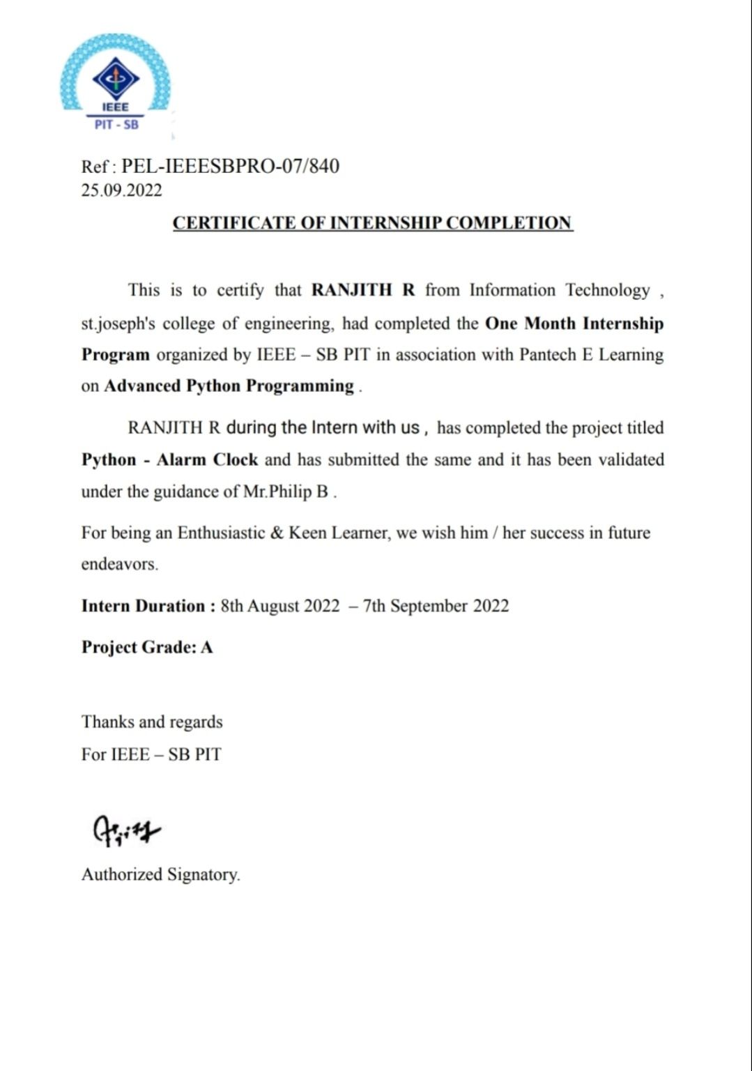 Ranjith R on LinkedIn: #project #pythonprogramming Ranjith R on LinkedIn: #project #pythonprogramming