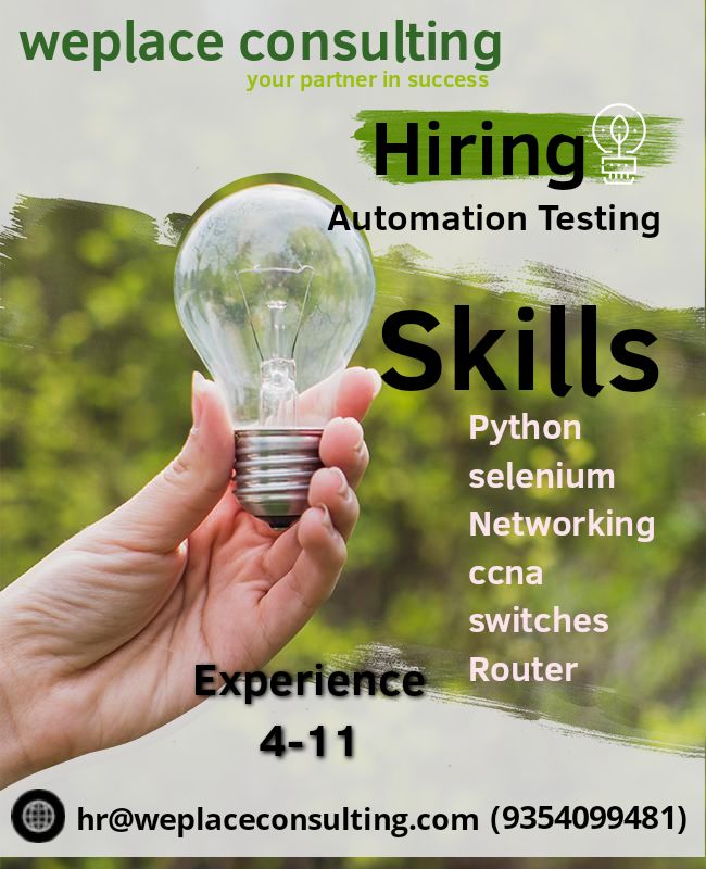 Gowtham k on LinkedIn: #automationtesting #python #selenium #networking ... Gowtham k on LinkedIn: #automationtesting #python #selenium #networking ...