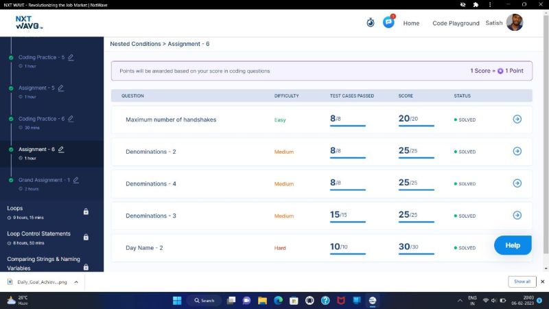 Satish Irrinki on LinkedIn: #day20 #30daysofcode #nxtwave #ccbp #python ... Satish Irrinki on LinkedIn: #day20 #30daysofcode #nxtwave #ccbp #python ...