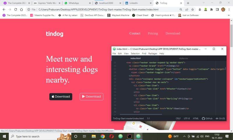Sabari Grisan on LinkedIn: #tinder #html5 #css #bootstrap #js #jquery # ... Sabari Grisan on LinkedIn: #tinder #html5 #css #bootstrap #js #jquery # ...