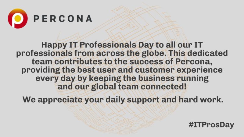 #itproday #opensource #oss | Percona #itproday #opensource #oss | Percona