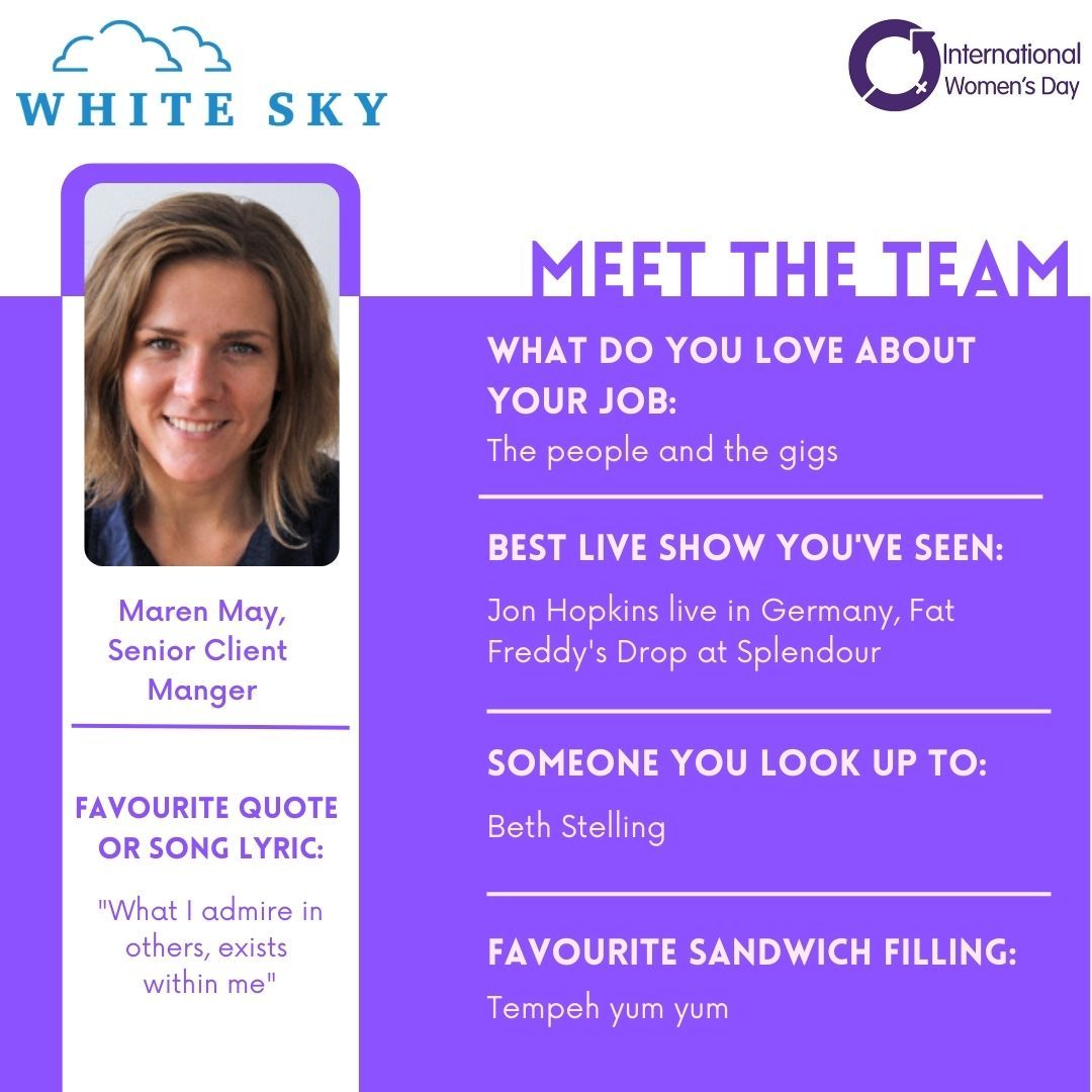 White Sky Music on LinkedIn: #iwd2023 #embraceequity #womeninmusic White Sky Music on LinkedIn: #iwd2023 #embraceequity #womeninmusic