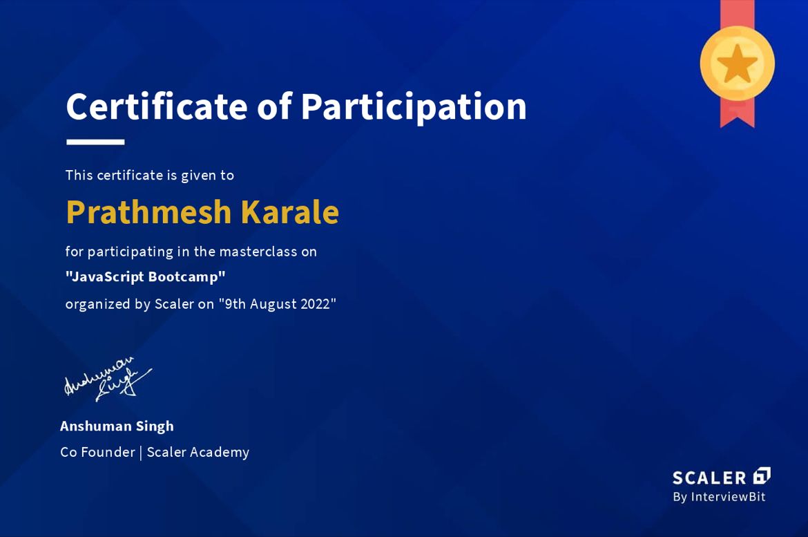 Prathmesh Karale on LinkedIn: #javascript Prathmesh Karale on LinkedIn: #javascript