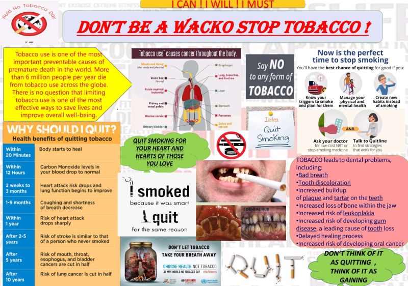 Sakshi Narkhede on LinkedIn: #quittobacco Sakshi Narkhede on LinkedIn: #quittobacco