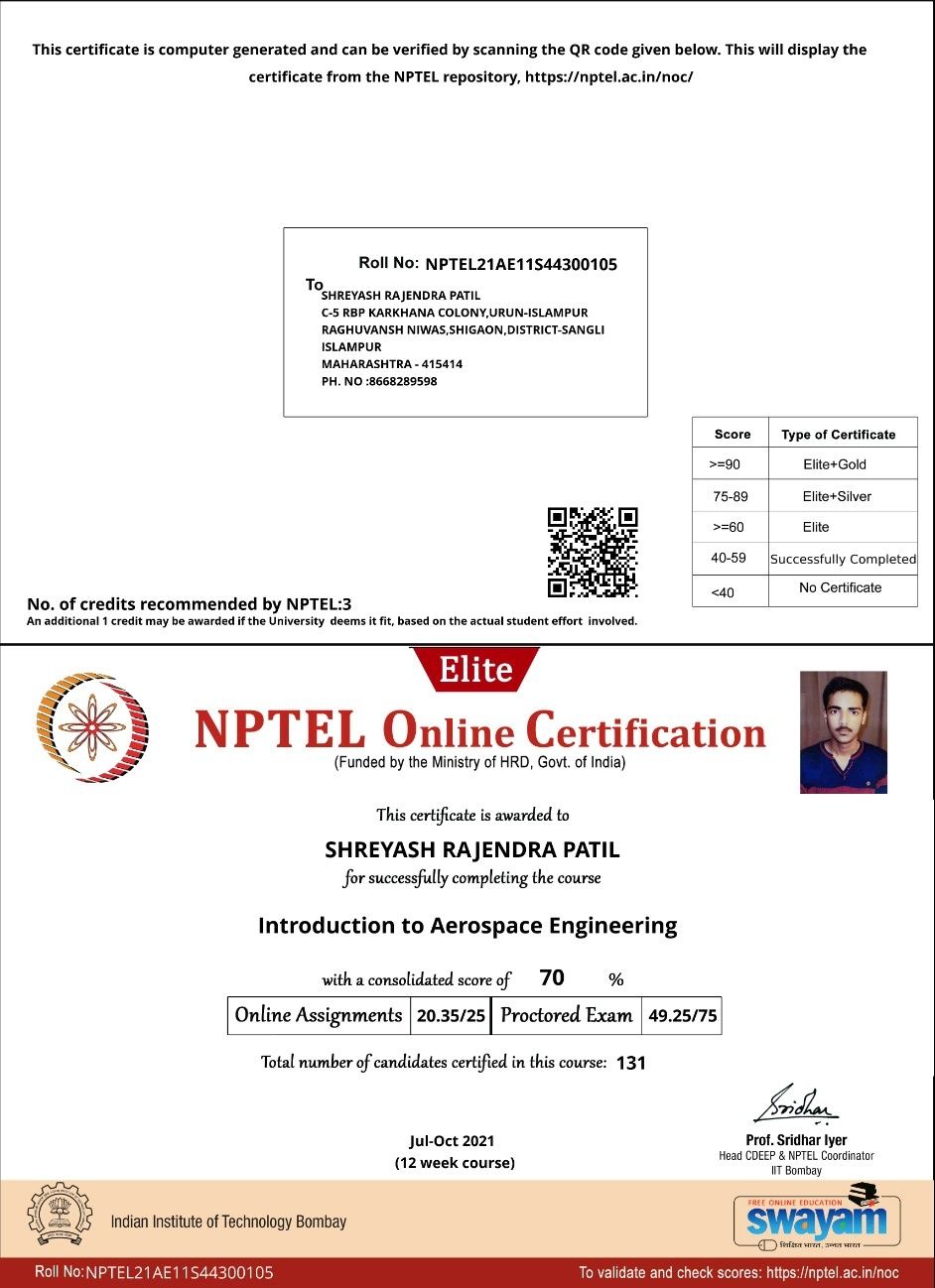 SHREYASH PATIL on LinkedIn: #aerospaceengineering SHREYASH PATIL on LinkedIn: #aerospaceengineering