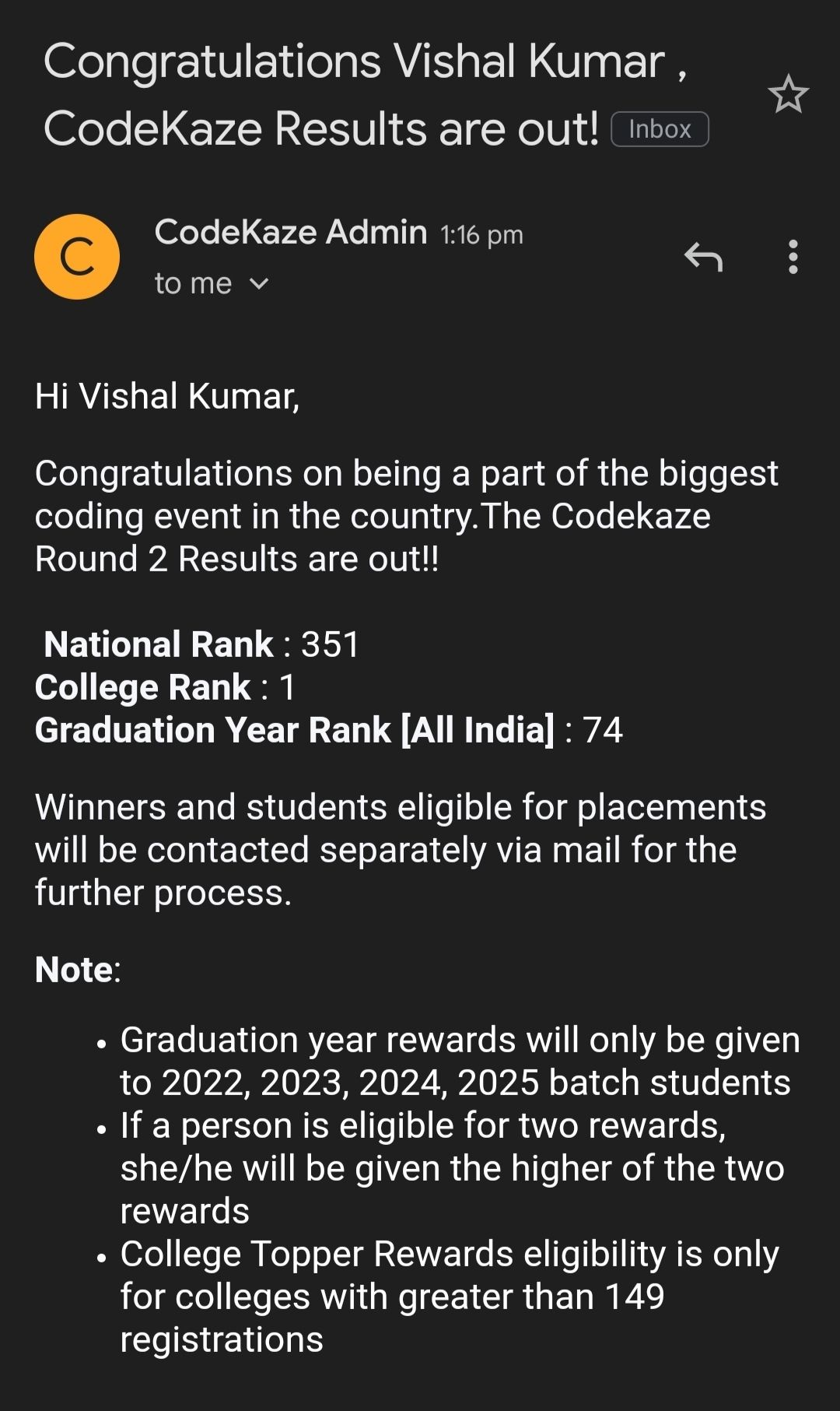 Vishal Kumar on LinkedIn: #connections #codekaze #coding #codingninjas Vishal Kumar on LinkedIn: #connections #codekaze #coding #codingninjas