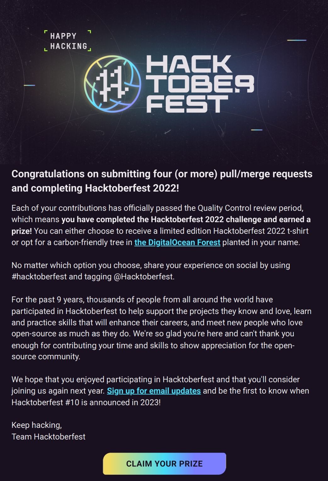 Atharva Narkhede on LinkedIn: #hacktoberfest #digitalocean #opensource ... Atharva Narkhede on LinkedIn: #hacktoberfest #digitalocean #opensource ...