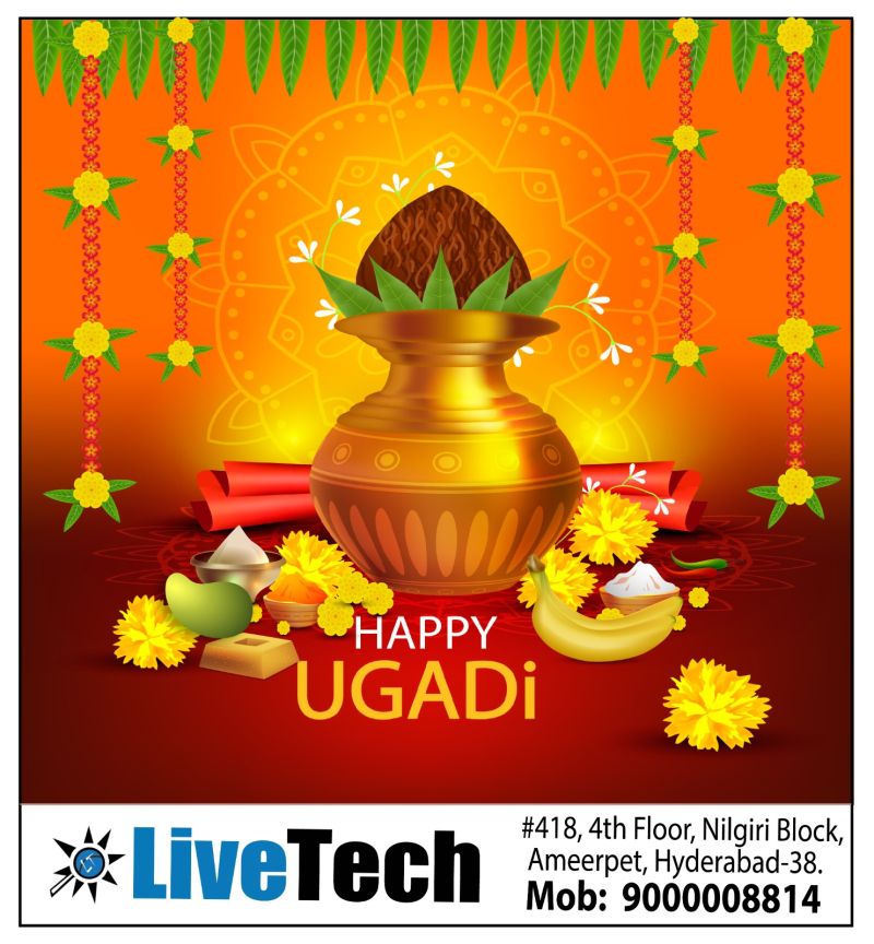 LiveTech QA on LinkedIn: Wishing you a very Happy Ugadi from LiveTech ... LiveTech QA on LinkedIn: Wishing you a very Happy Ugadi from LiveTech ...