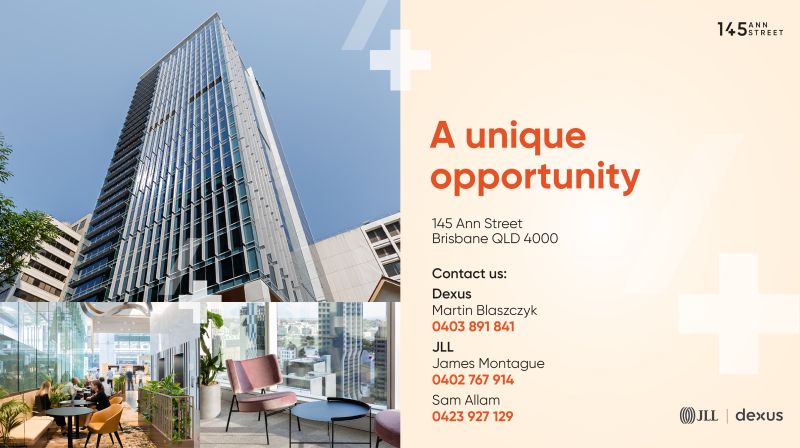Martin Blaszczyk on LinkedIn: #145ann #dexus #jll #brisbaneofficespace ... Martin Blaszczyk on LinkedIn: #145ann #dexus #jll #brisbaneofficespace ...