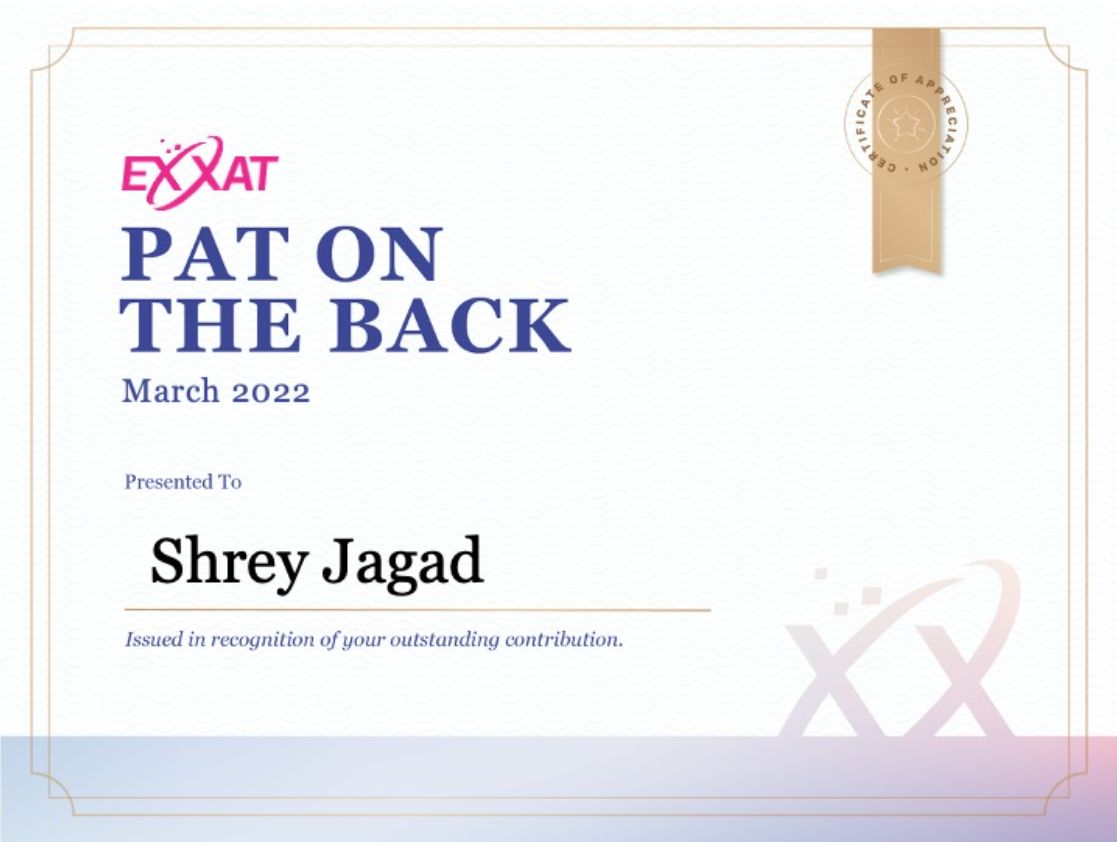 Shrey Jagad on LinkedIn: Shrey Jagad on LinkedIn: