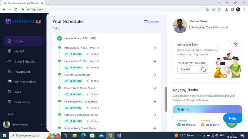 Mohan Yadav Kommindala on LinkedIn: #ccbp #nxtwave #30daysofcode Mohan Yadav Kommindala on LinkedIn: #ccbp #nxtwave #30daysofcode