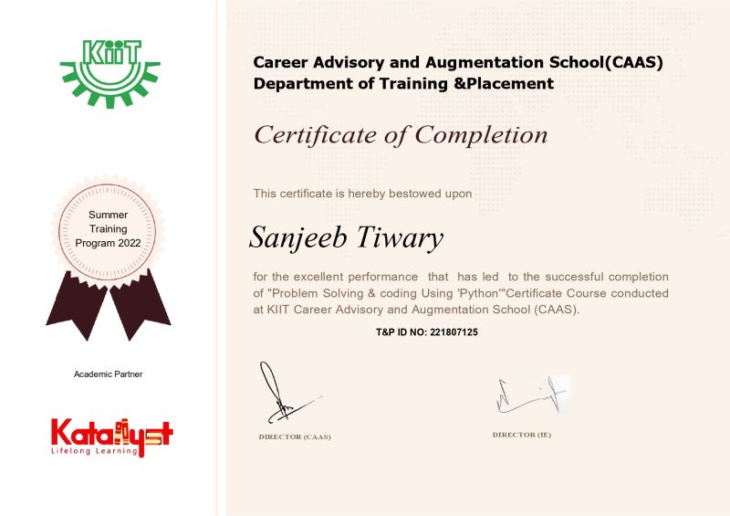 Sanjeeb Tiwary on LinkedIn: #python #pythonprogramming #algorithm # ... Sanjeeb Tiwary on LinkedIn: #python #pythonprogramming #algorithm # ...