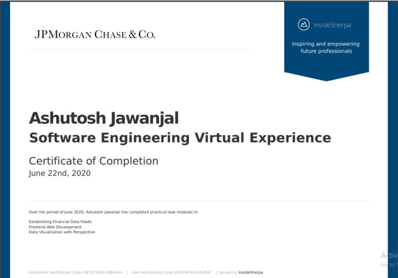 Ashutosh Jawanjal on LinkedIn: #software #experience #neverstopimproving Ashutosh Jawanjal on LinkedIn: #software #experience #neverstopimproving