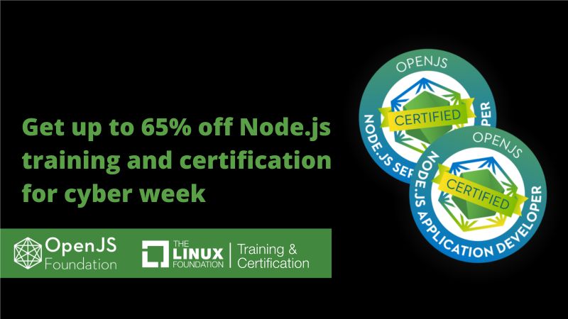 OpenJS Node.js Services Developer (JSNSD) and OpenJS Node.js ... OpenJS Node.js Services Developer (JSNSD) and OpenJS Node.js ...