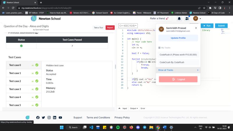 Samriddh Prasad on LinkedIn: #cpp #day30 #30daysofcode #community # ... Samriddh Prasad on LinkedIn: #cpp #day30 #30daysofcode #community # ...