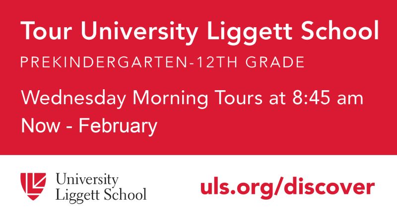 University Liggett School on LinkedIn: We have two admissions tours ... University Liggett School on LinkedIn: We have two admissions tours ...