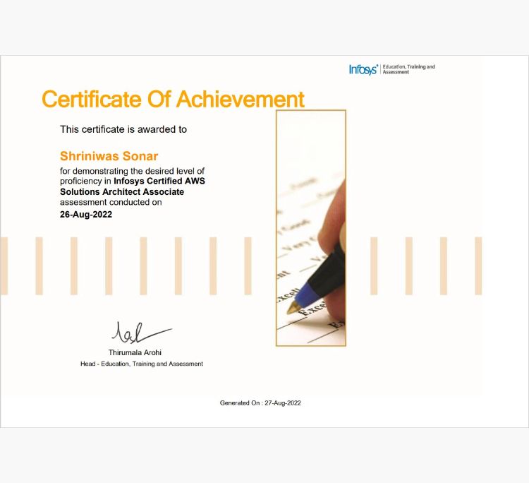 Shriniwas Sonar on LinkedIn: #lex #aws #work #tech #share #architect # ... Shriniwas Sonar on LinkedIn: #lex #aws #work #tech #share #architect # ...