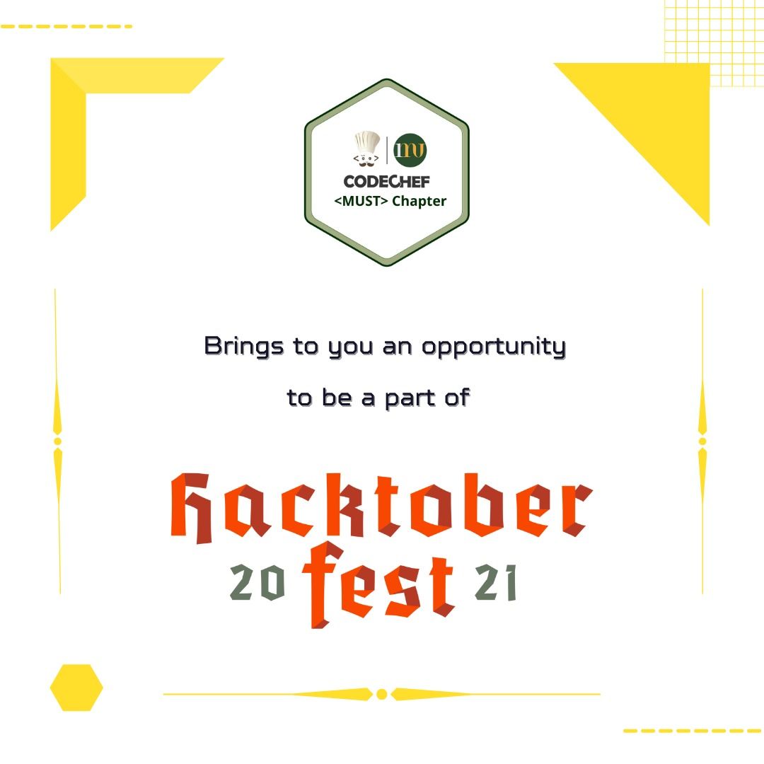 Taneesha Mathur on LinkedIn: #codechef #opensource #hacktoberfest # ... Taneesha Mathur on LinkedIn: #codechef #opensource #hacktoberfest # ...