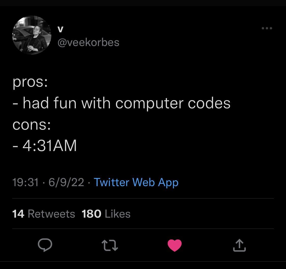 Nicholas White on LinkedIn: #programming #coding #softwareengineering Nicholas White on LinkedIn: #programming #coding #softwareengineering