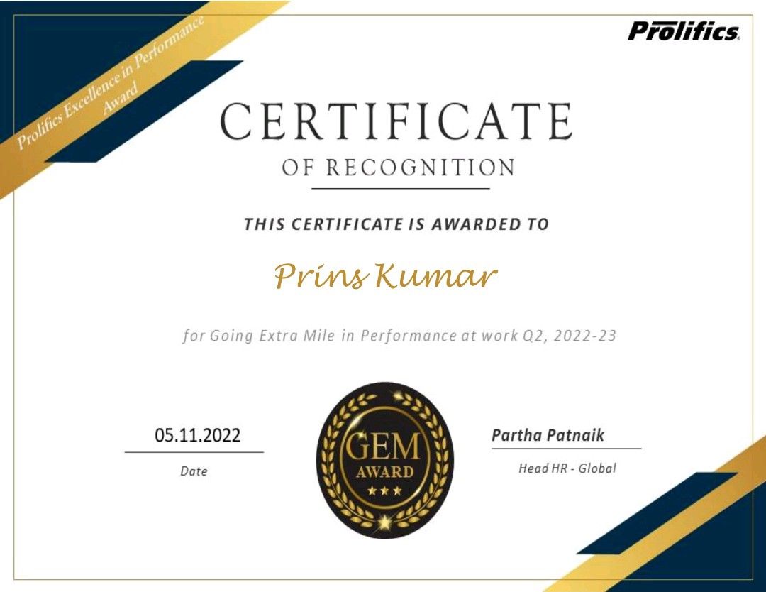 Prins Kumar on LinkedIn: A couple of years were rough , this is ... Prins Kumar on LinkedIn: A couple of years were rough , this is ...