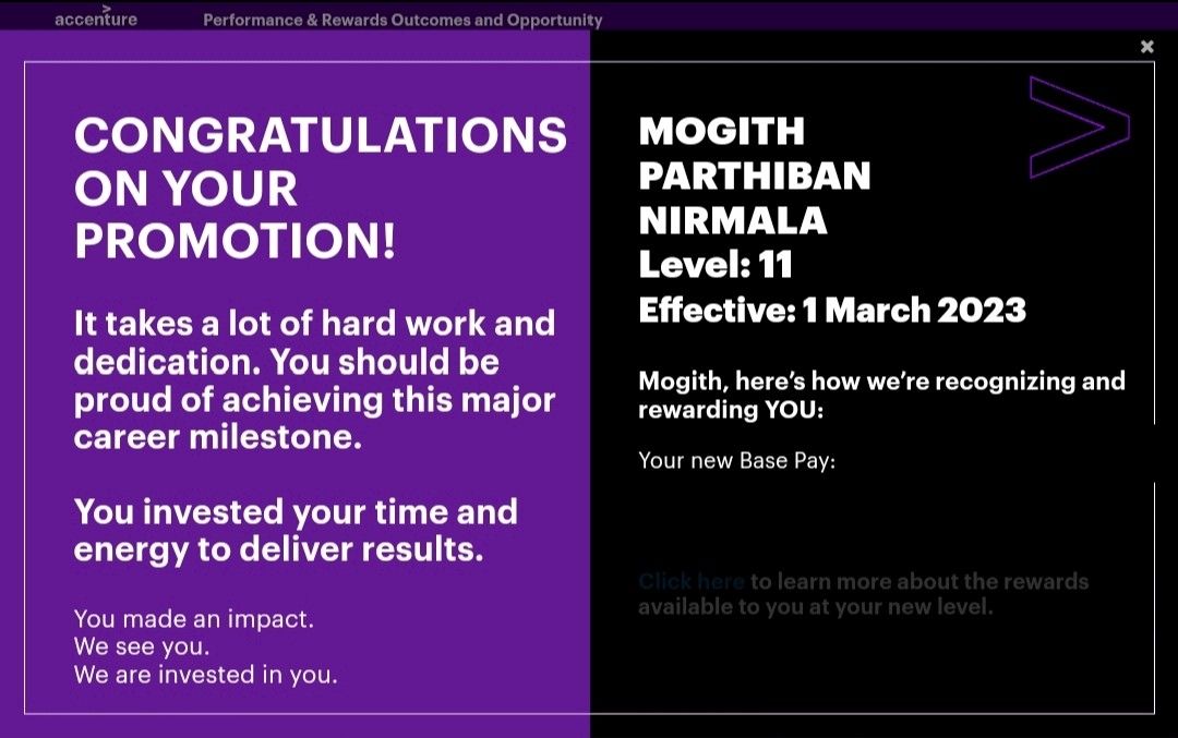 Mogith P N on LinkedIn: #accentureindia #accenturetechnology #atci # ... Mogith P N on LinkedIn: #accentureindia #accenturetechnology #atci # ...