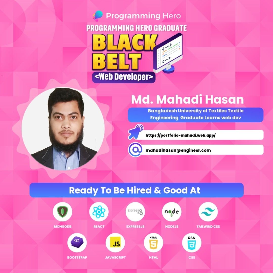 Md. Mahadi Hasan on LinkedIn: #webdevelopment #programming #phero #mern ... Md. Mahadi Hasan on LinkedIn: #webdevelopment #programming #phero #mern ...