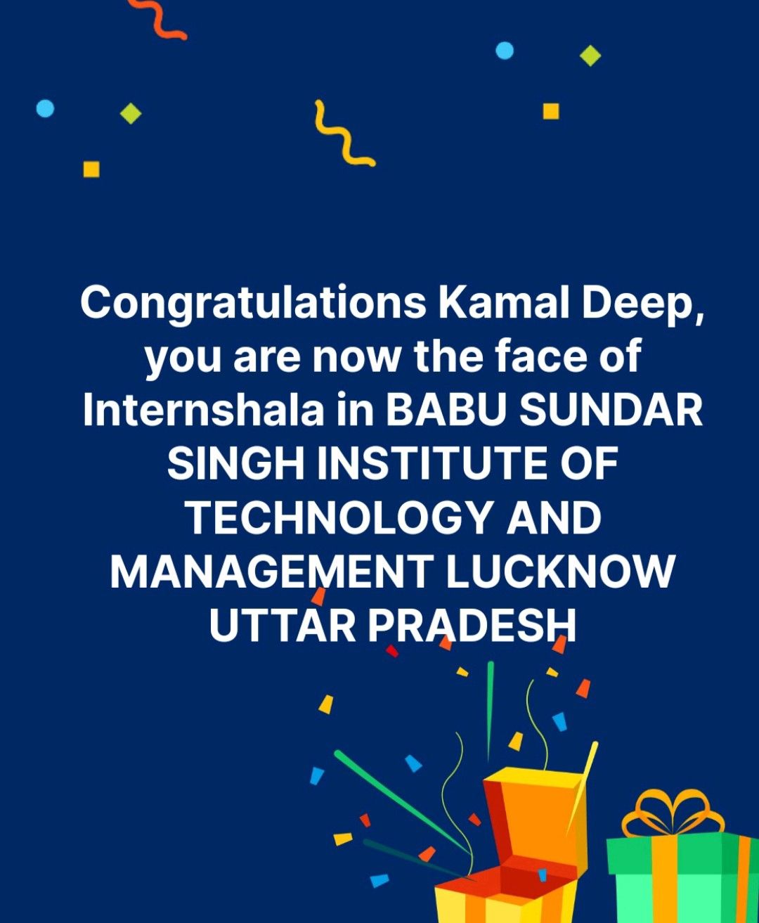 Kamal Deep Thakur on LinkedIn: #opportunity #campusambassador #team # ... Kamal Deep Thakur on LinkedIn: #opportunity #campusambassador #team # ...