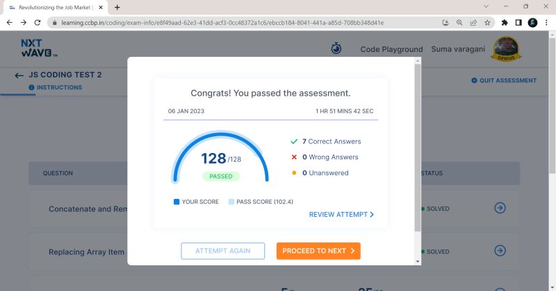 Suma Varagani on LinkedIn: #javascript #coding #learning #consistency # ... Suma Varagani on LinkedIn: #javascript #coding #learning #consistency # ...