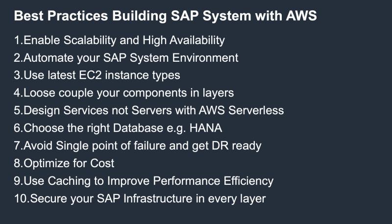 Ryan Yang on LinkedIn: Top 10 Best Practices Building SAP System with ... Ryan Yang on LinkedIn: Top 10 Best Practices Building SAP System with ...
