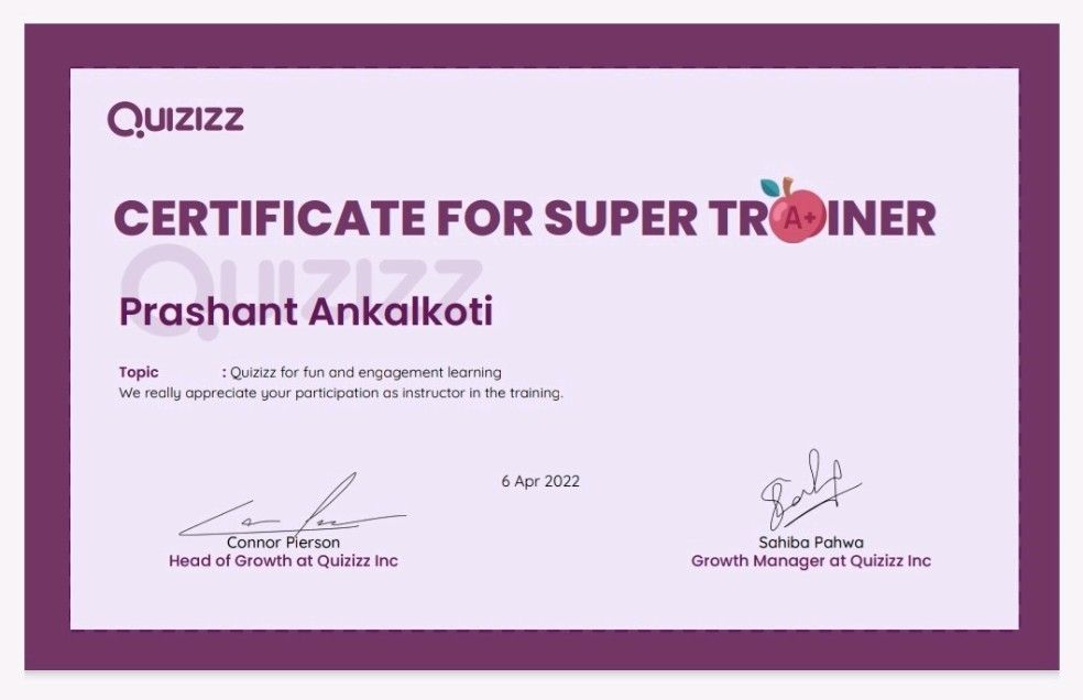 Prashant Ankalkoti on LinkedIn: #studentengagement #nep2020 #certified ... Prashant Ankalkoti on LinkedIn: #studentengagement #nep2020 #certified ...