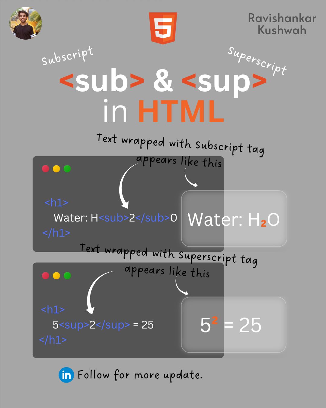 Ravishankar Kushwah on LinkedIn: #html #save #future #reference #share ... Ravishankar Kushwah on LinkedIn: #html #save #future #reference #share ...