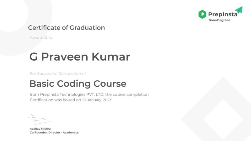 Praveen Kumar on LinkedIn: #prepinsta #python #coding #prepinsta #linkedin Praveen Kumar on LinkedIn: #prepinsta #python #coding #prepinsta #linkedin