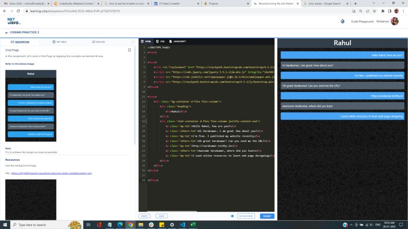 Vishnuvardhan Reddy Thurpu on LinkedIn: #50dayscodingchallenge #day_9 # ... Vishnuvardhan Reddy Thurpu on LinkedIn: #50dayscodingchallenge #day_9 # ...