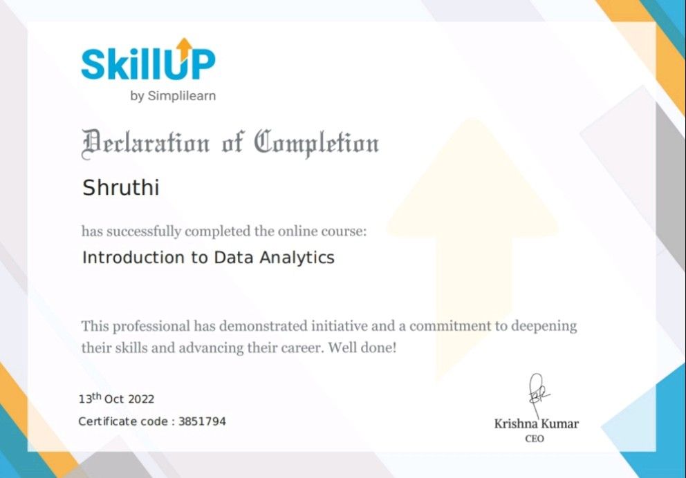 Shruthi Poojary on LinkedIn: #dataanalytics Shruthi Poojary on LinkedIn: #dataanalytics