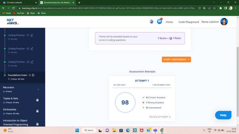 Deyyala Rama Lakshmi on LinkedIn: #day37 #50daysofcodechallenge #python ... Deyyala Rama Lakshmi on LinkedIn: #day37 #50daysofcodechallenge #python ...