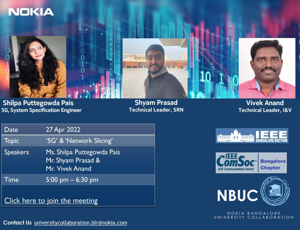 IEEE Communications Society Bangalore Chapter, and IEEE BANGALORE ... IEEE Communications Society Bangalore Chapter, and IEEE BANGALORE ...