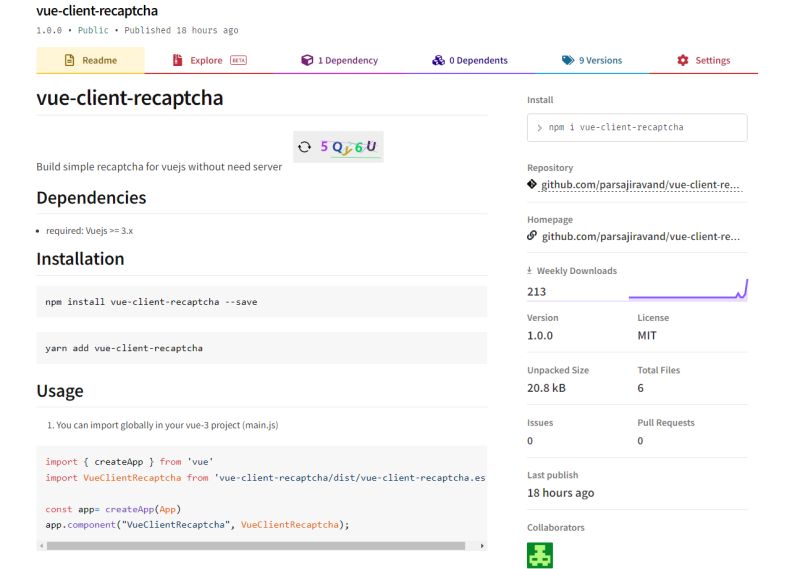 parsa jiravand on LinkedIn: #vue #vue3 #github #npm #vuejsdeveloper # ... parsa jiravand on LinkedIn: #vue #vue3 #github #npm #vuejsdeveloper # ...