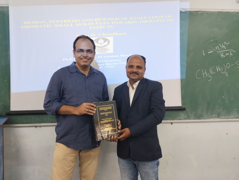 Dr. Raju Chaudhari PhD on LinkedIn: I am delighted to share that I ... Dr. Raju Chaudhari PhD on LinkedIn: I am delighted to share that I ...