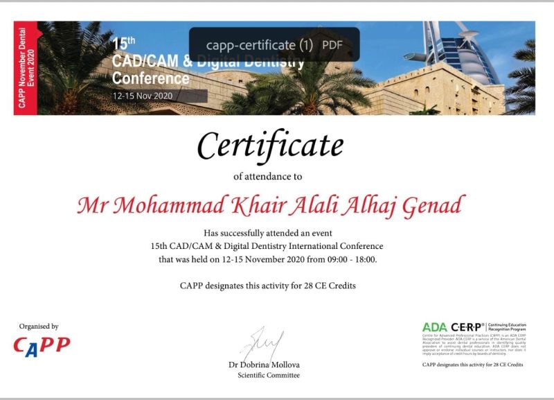 MOHAMMAD KHAIR ALALI ALHAJ GNED posted on LinkedIn MOHAMMAD KHAIR ALALI ALHAJ GNED posted on LinkedIn