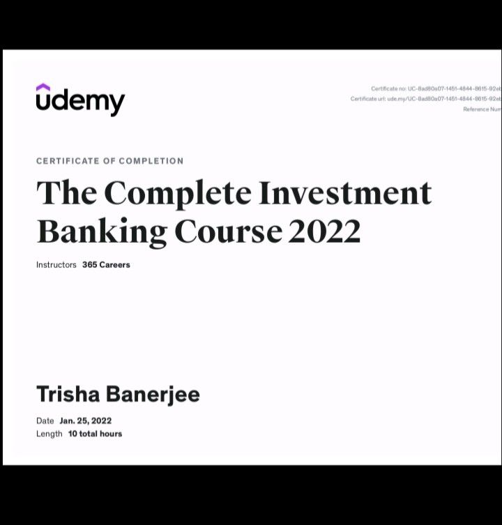 Trisha Banerjee on LinkedIn: #careers #investmentbanking Trisha Banerjee on LinkedIn: #careers #investmentbanking