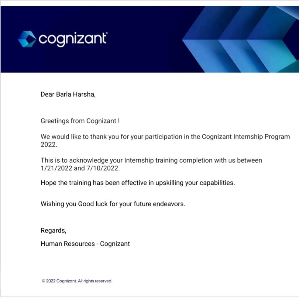 Harsha vardhan B. on LinkedIn: #java #cognizant Harsha vardhan B. on LinkedIn: #java #cognizant